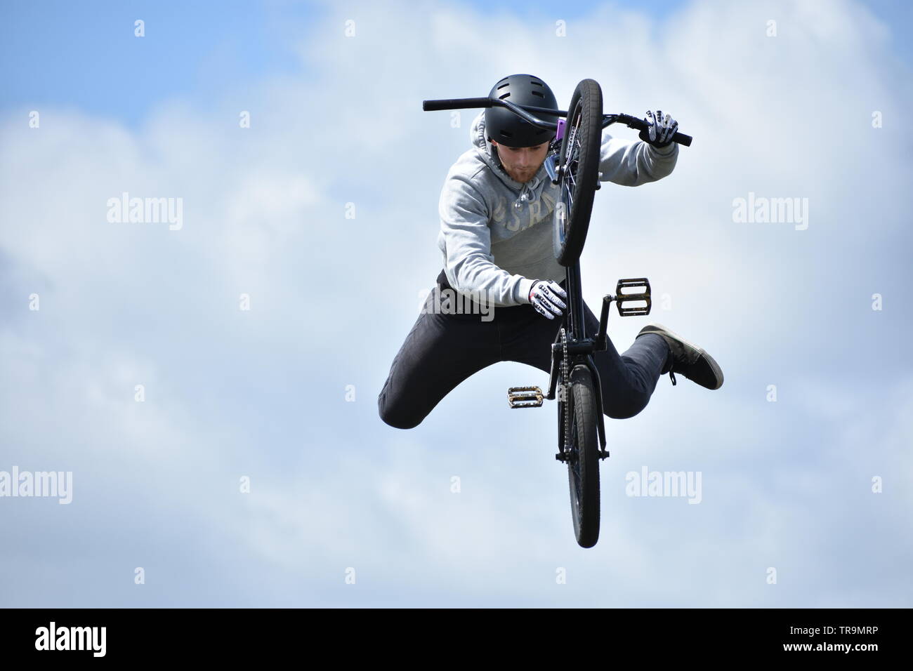 Trick Cycling High Resolution Stock Photography and Images - Alamy