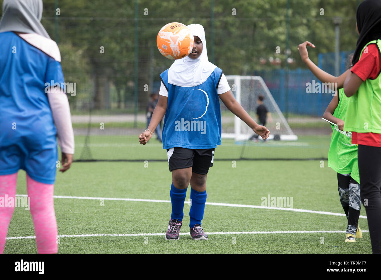 Schoolchildren Playing Football Stock Photos & Schoolchildren Playing ...