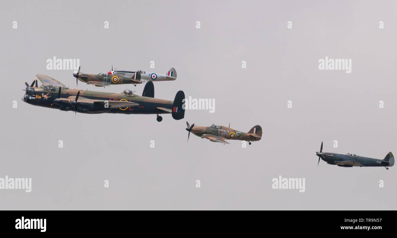 Battle of Britain Memorial Flight Stock Photo - Alamy