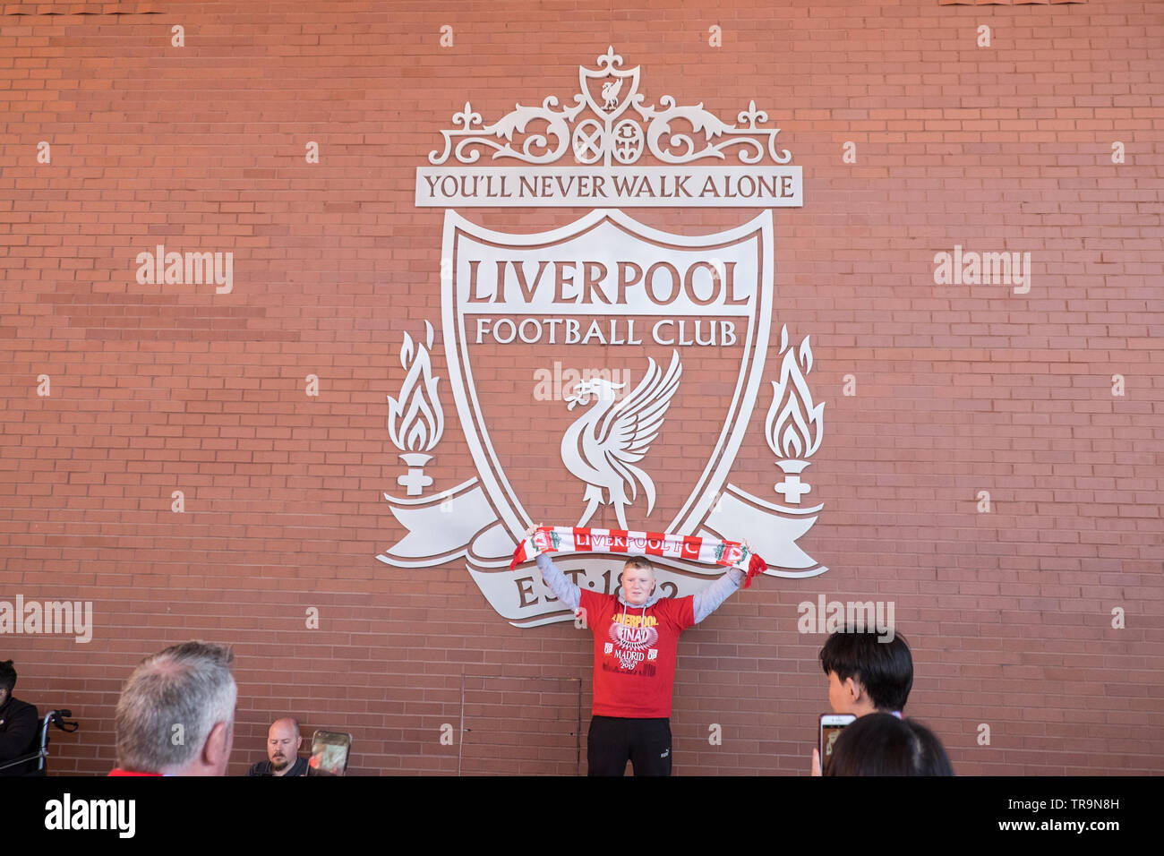 Liverbird anfield hi-res stock photography and images - Alamy