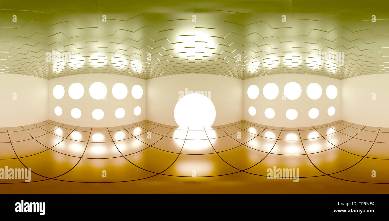 4K HDRI map, spherical environment panorama background, modern interior ...