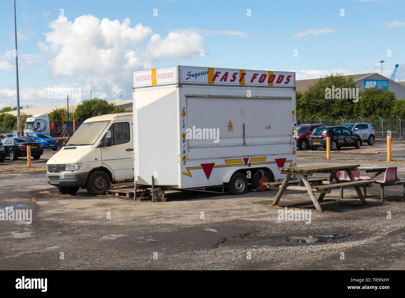 Uk fast food run down hi-res stock photography and images - Alamy
