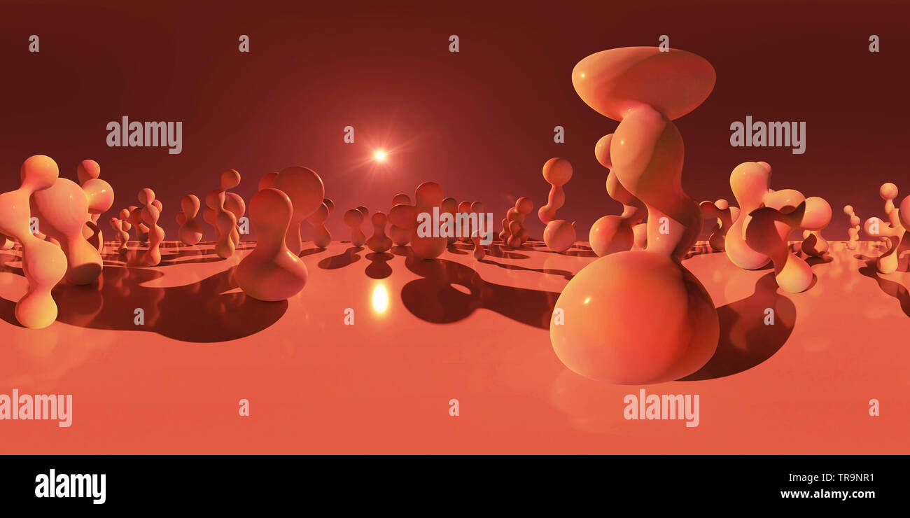 abstract HDRI environment map, spherical panorama background, light ...