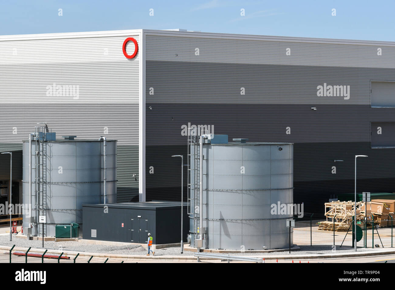 industrial buildings at the east midlands gateway Stock Photo - Alamy