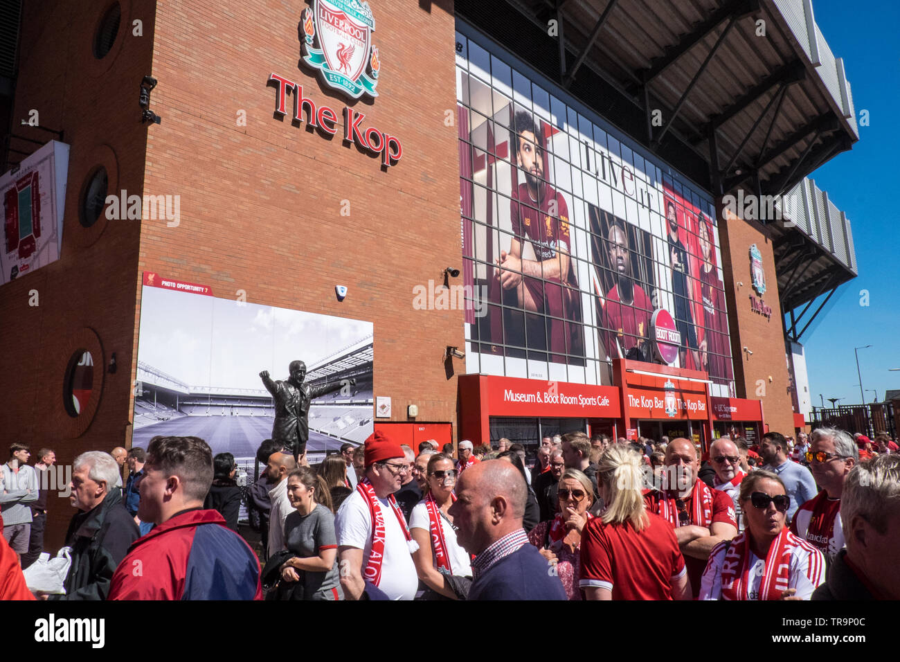 The kop stand hi-res stock photography and images - Alamy
