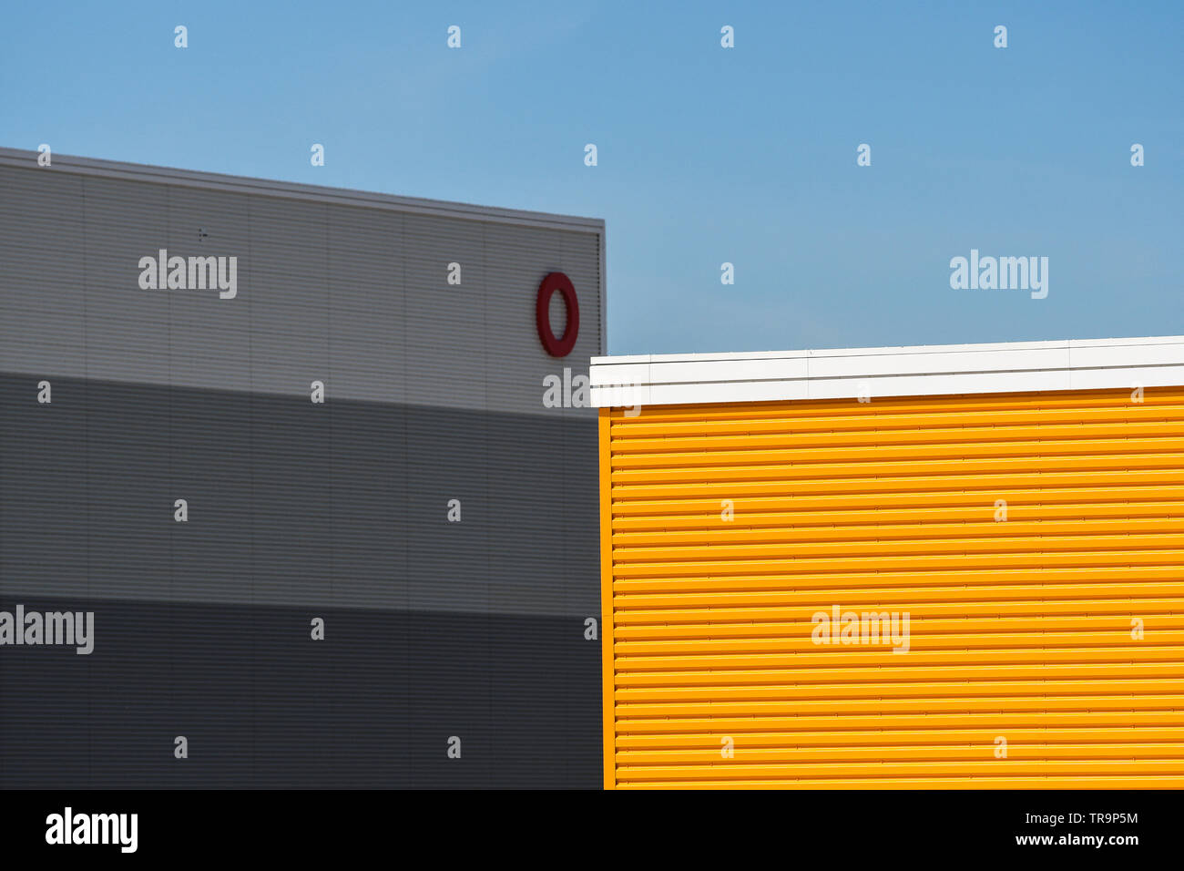 industrial buildings at the east midlands gateway Stock Photo - Alamy