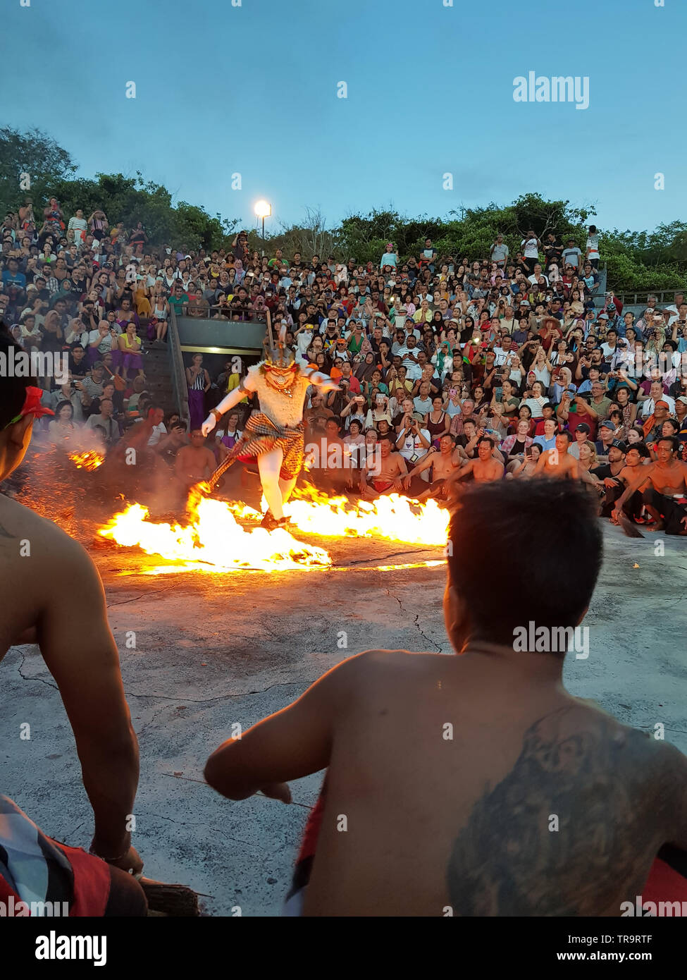 Bali indonesia ceremonial kecak dance hi-res stock photography and ...