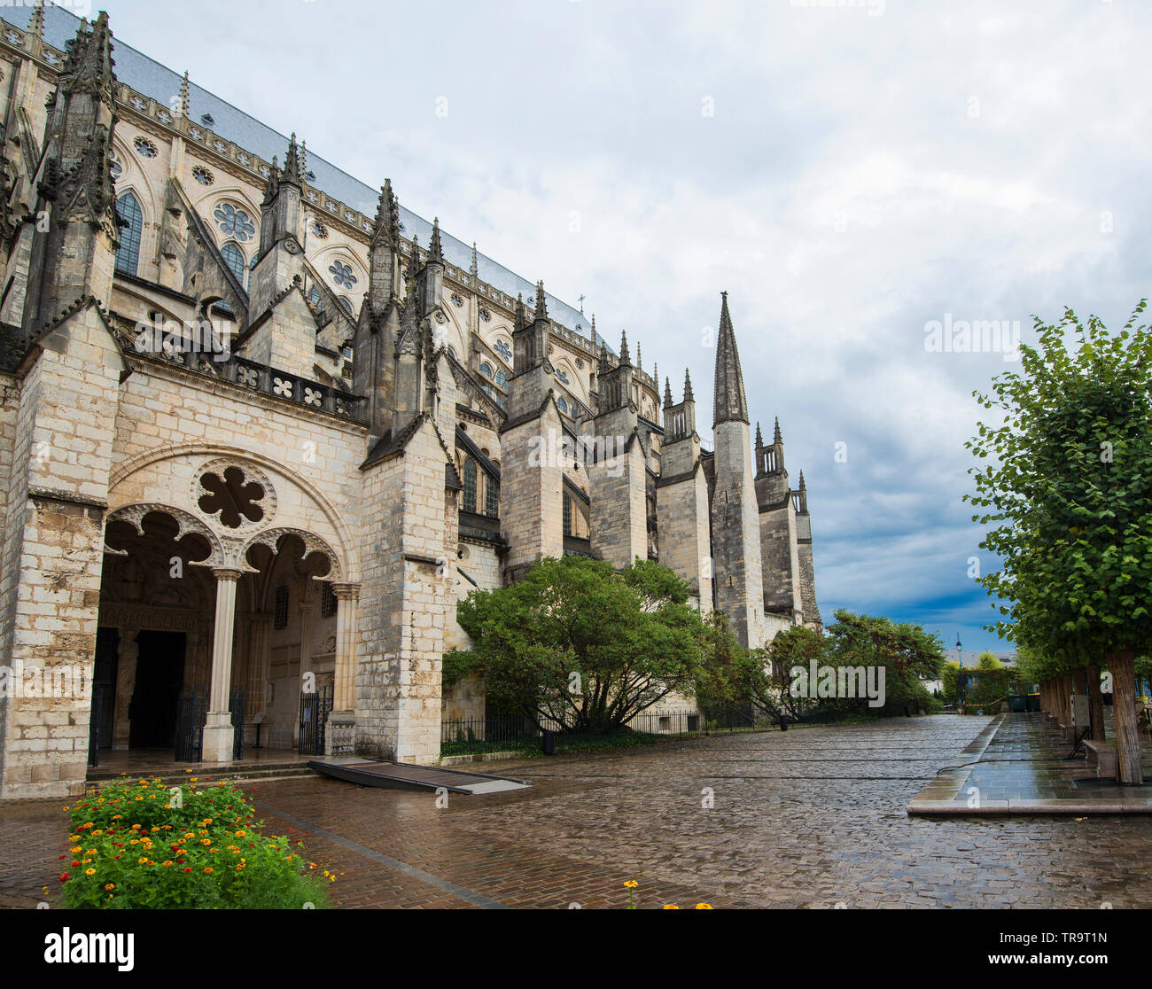 Bourges Cathedral is a Roman Catholic church located in Bourges, France ...