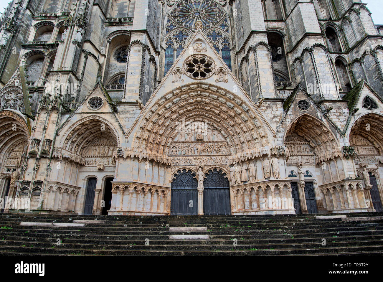 Bourges Cathedral is a Roman Catholic church located in Bourges, France ...