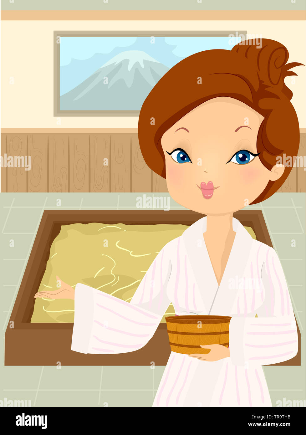 Yukata onsen hi-res stock photography and images - Alamy