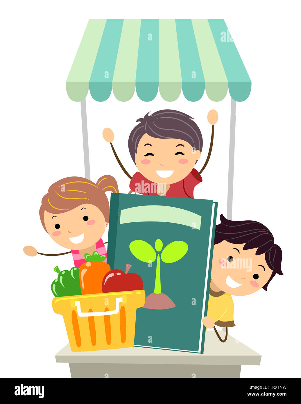 Boy holding fruits market hi-res stock photography and images - Alamy