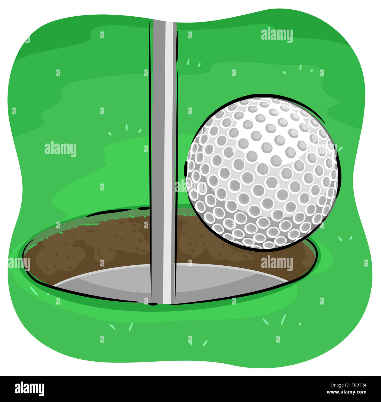 Golf Hole Clip Art