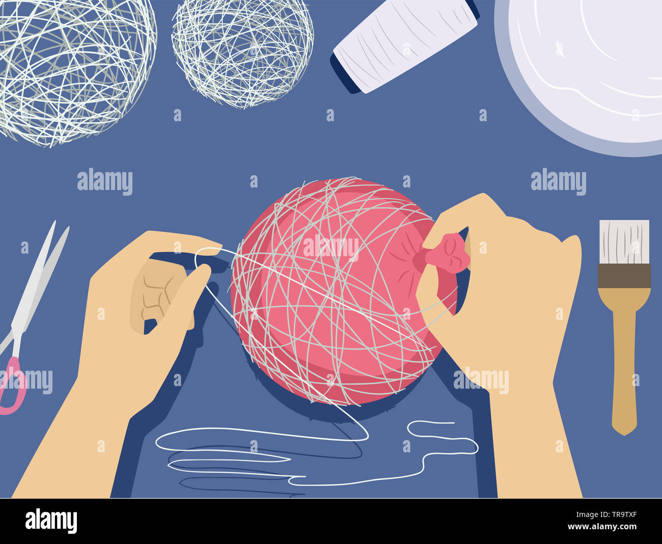 Balloon String Ball