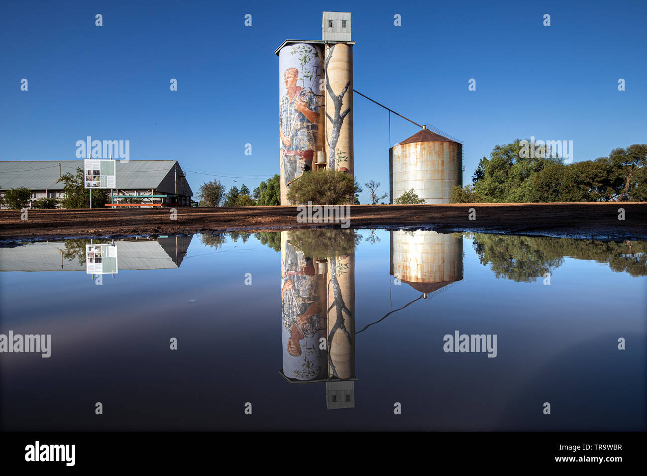 Australian silo art trail hi-res stock photography and images - Alamy
