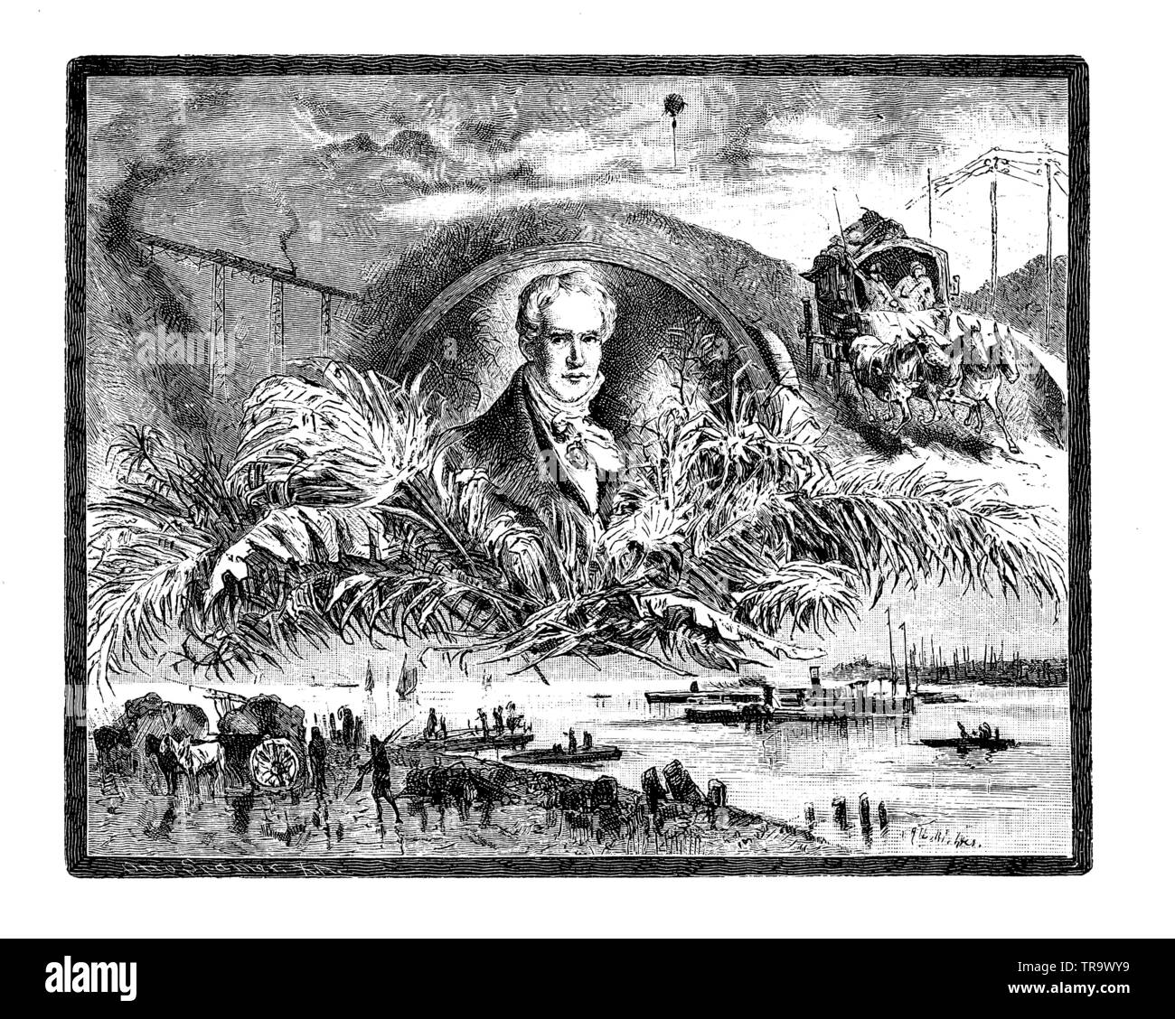 Art collage hand book Black and White Stock Photos & Images - Alamy