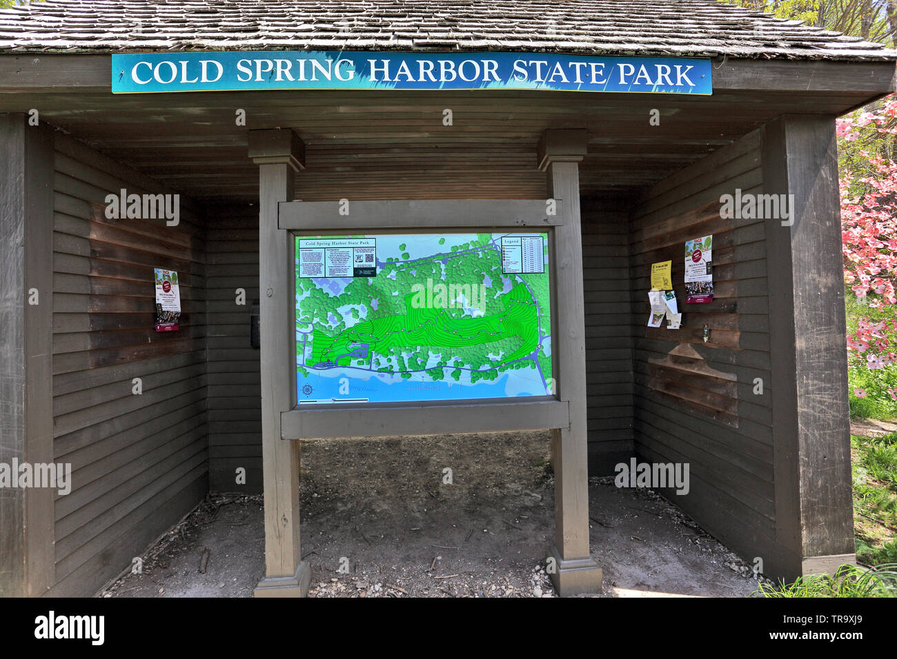 Information booth Cold Spring Harbor State Park Long Island New York ...