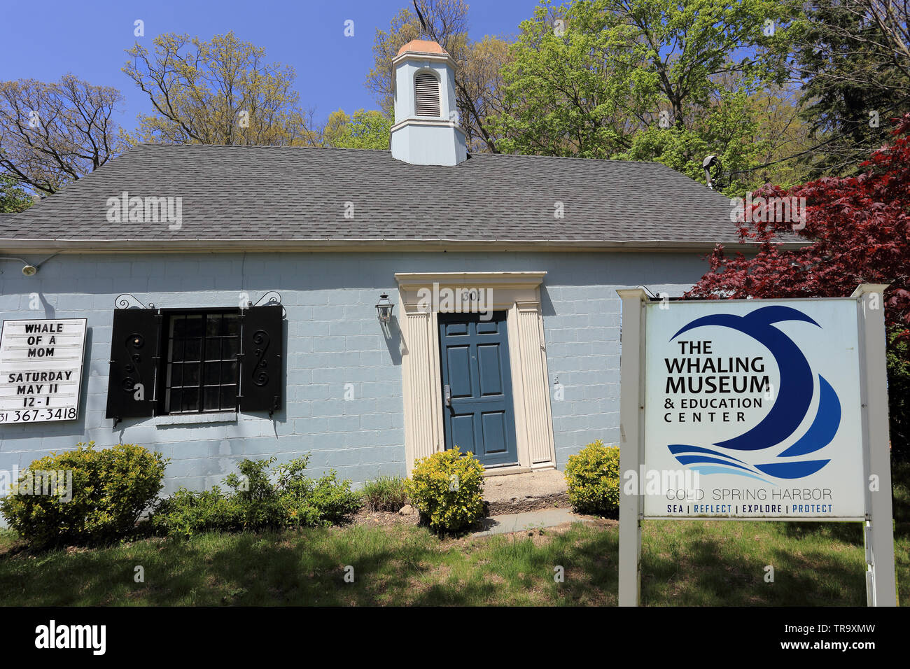Cold Spring harbor Whaling Museum Long Island New York Stock Photo - Alamy