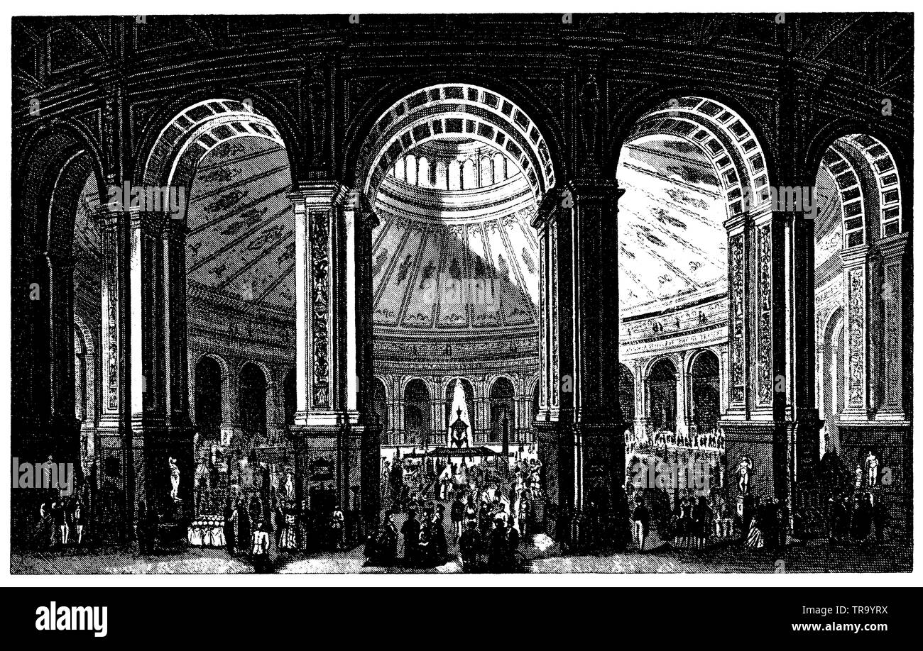 Rotunda of the World Exhibition Building in Vienna (1873), , (cultural ...