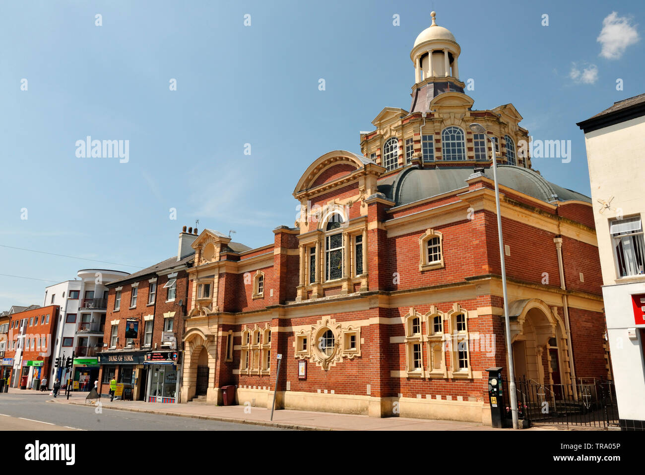Methodist church, Sidwell Street, Exeter, Devon Stock Photo - Alamy