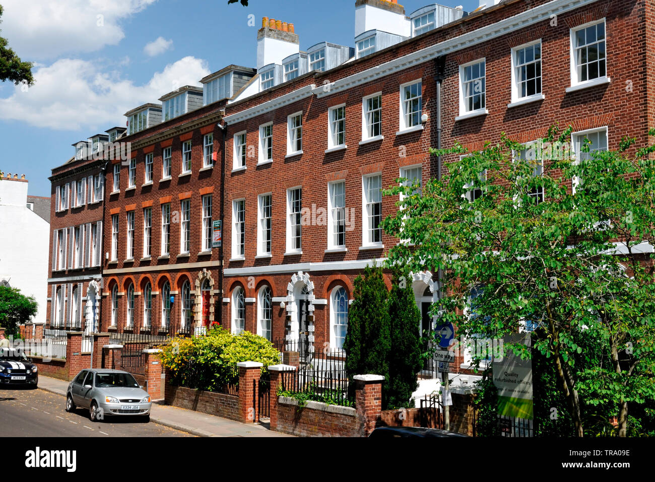 Colleton Terrace, Exeter, Devon Stock Photo - Alamy