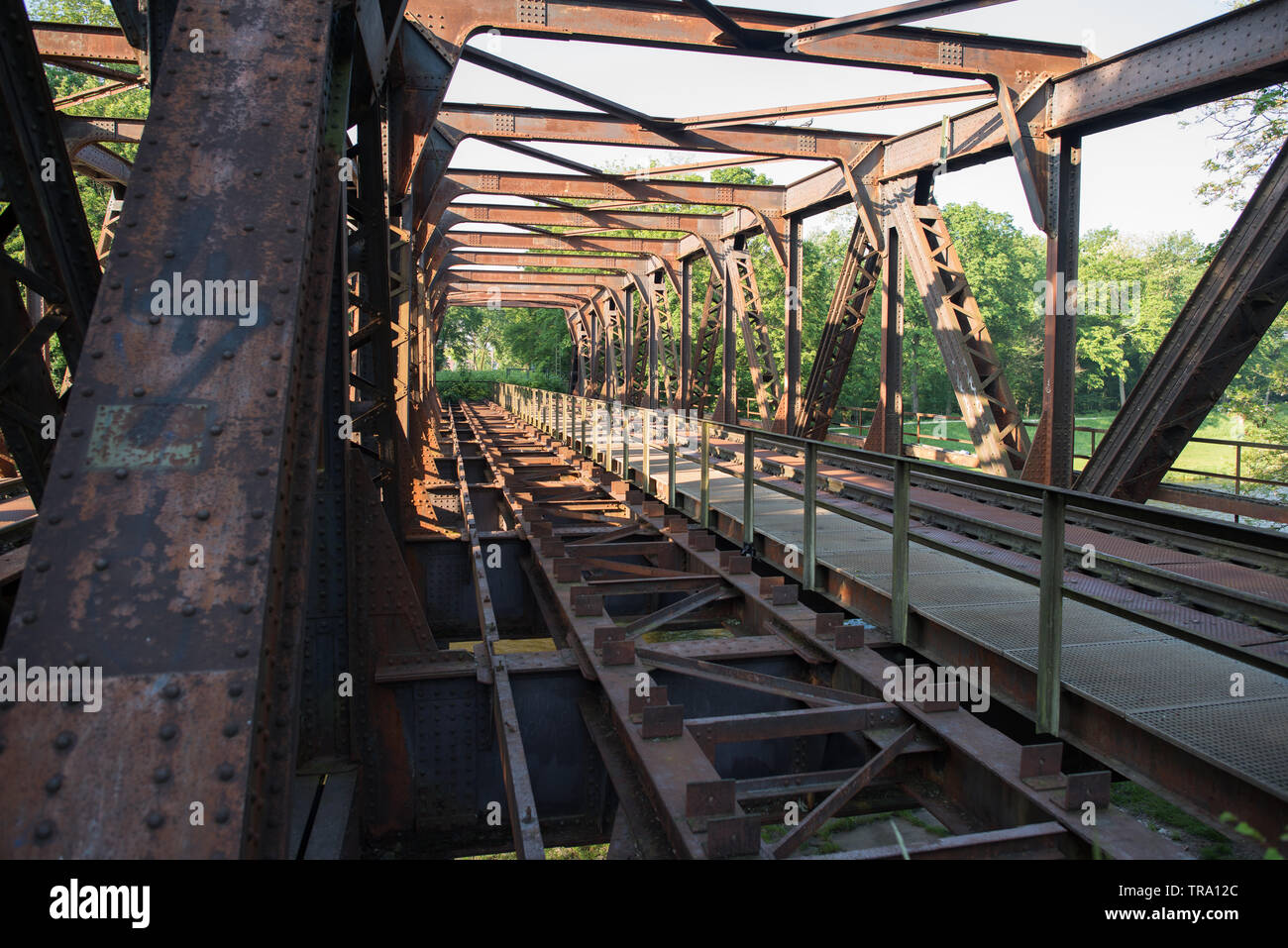 old railway bridge Stock Photo - Alamy