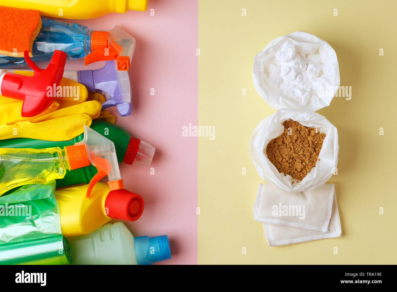 eco-friendly natural cleaning products versus domestic chemical ...