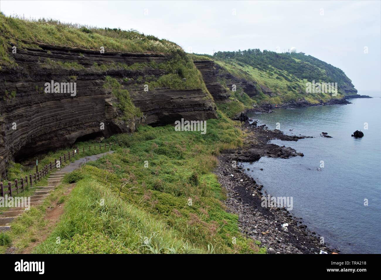 Jeju island korea volcano hi-res stock photography and images - Alamy