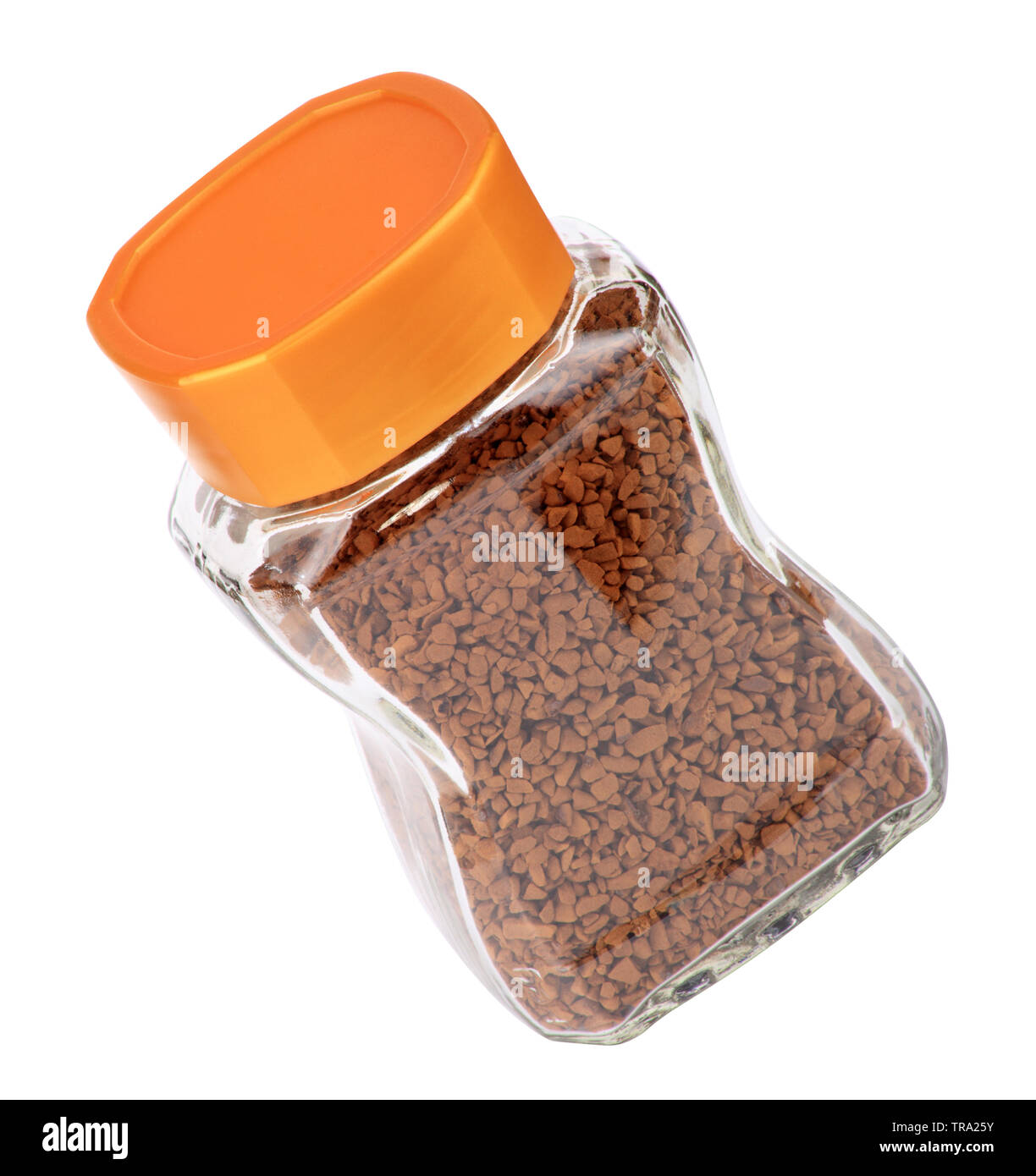 jar of instant coffee isolated Stock Photo - Alamy