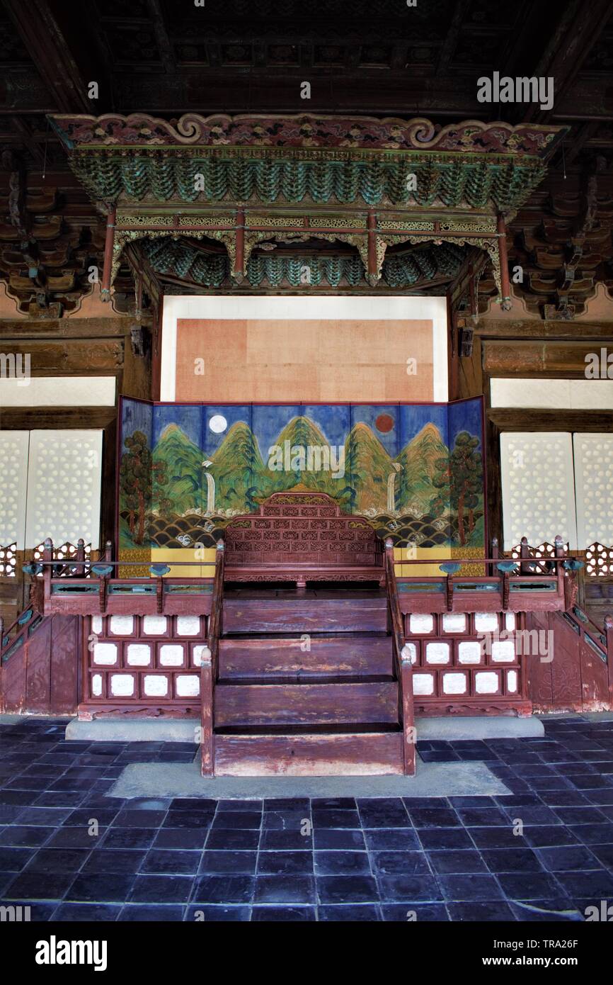 Myeongjeongjeon in changgyeong palace hi-res stock photography and ...