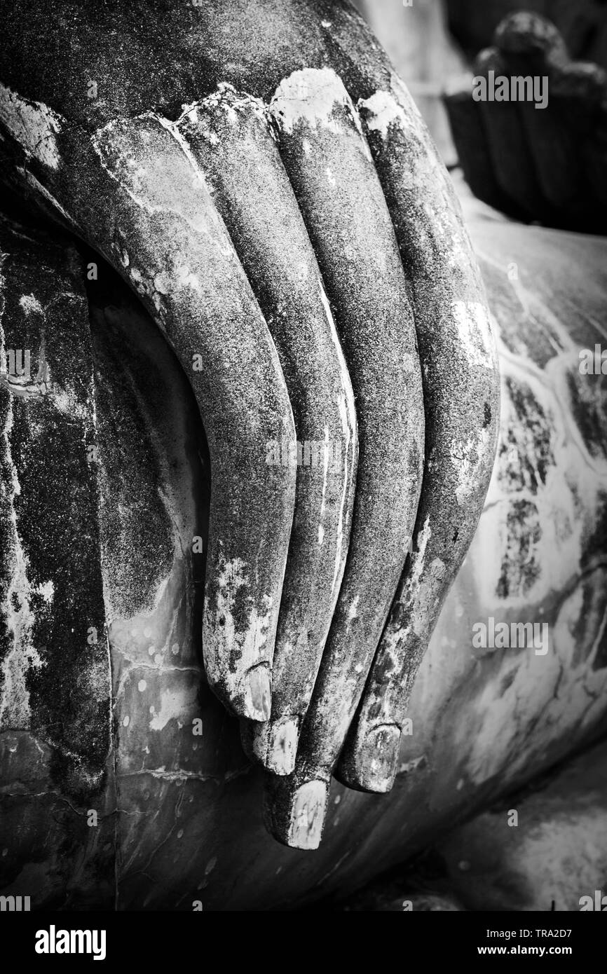 Abstract buddha Black and White Stock Photos & Images - Alamy