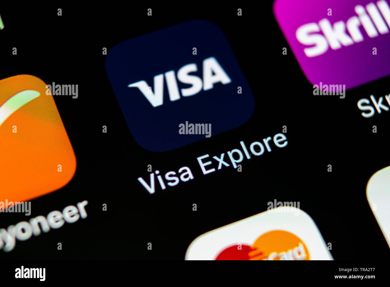 Visa electron logo hi-res stock photography and images - Alamy