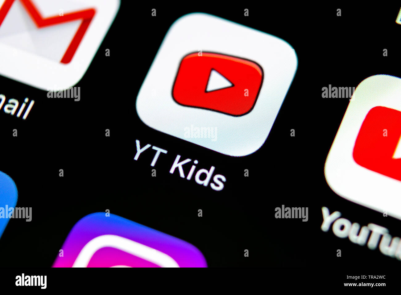Youtube kids logo hi-res stock photography and images - Alamy