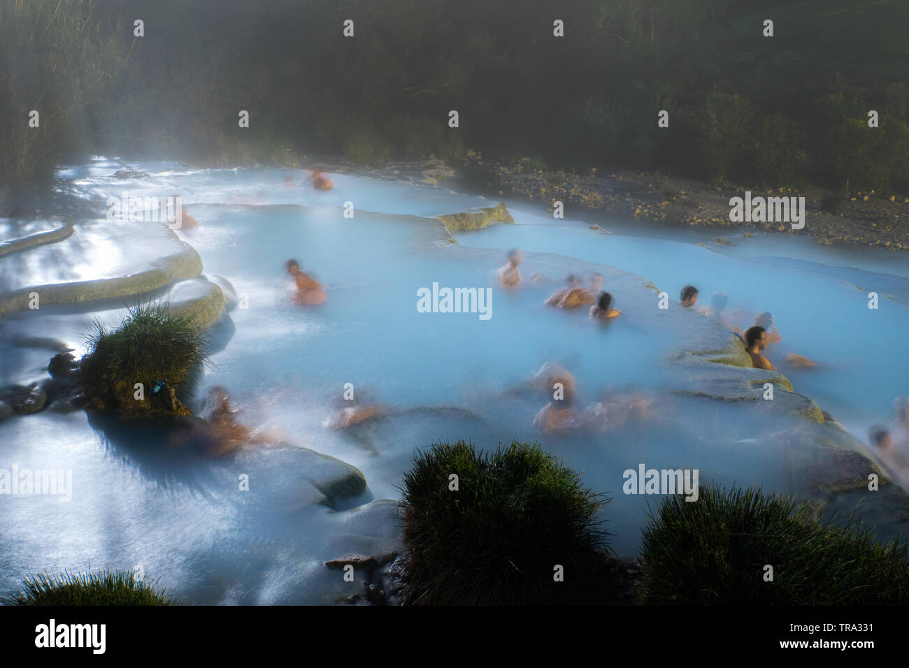 Tuscan hot springs hi-res stock photography and images - Alamy