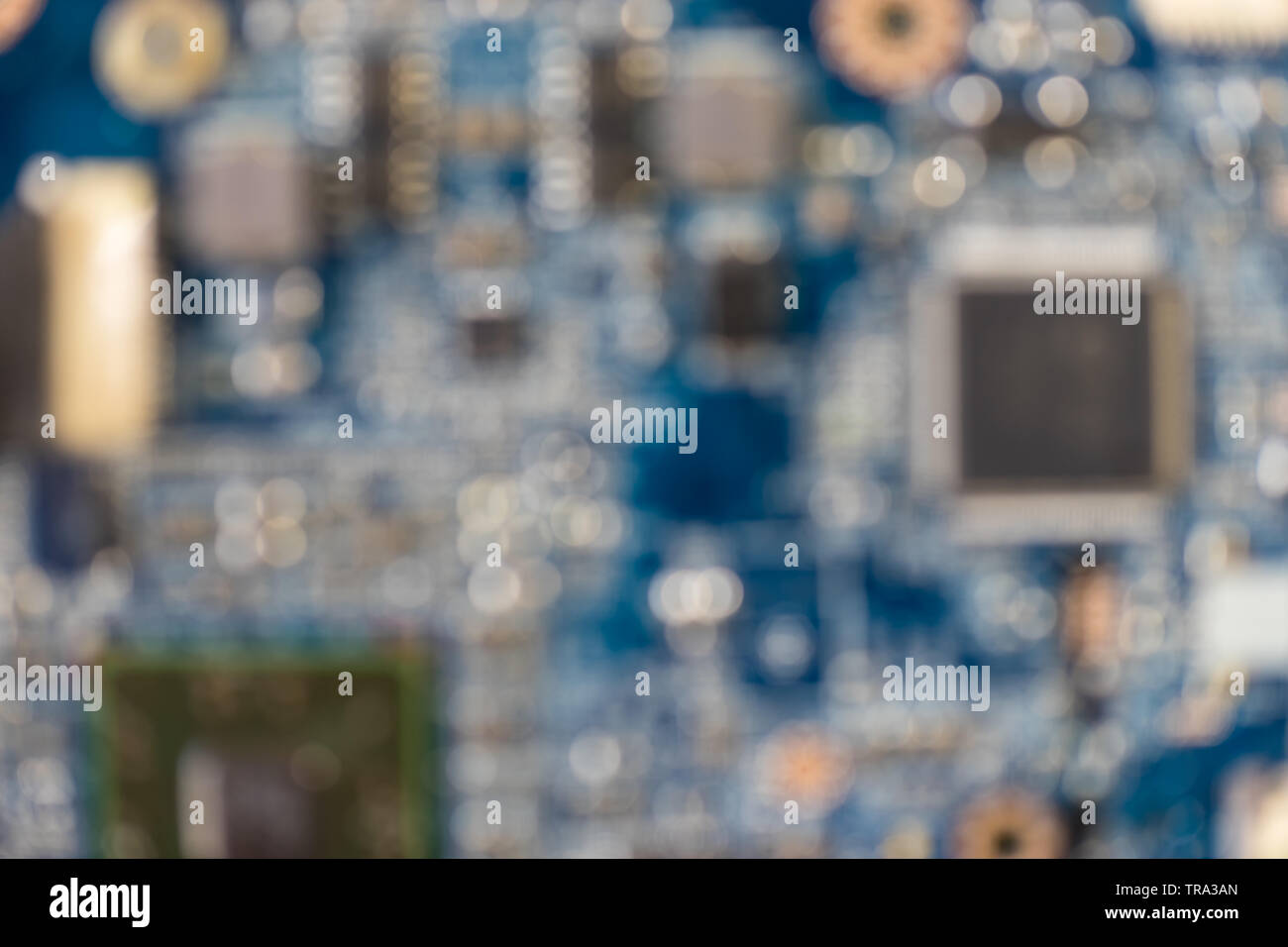 Blurred computer motherboard closeup hi-res stock photography and ...