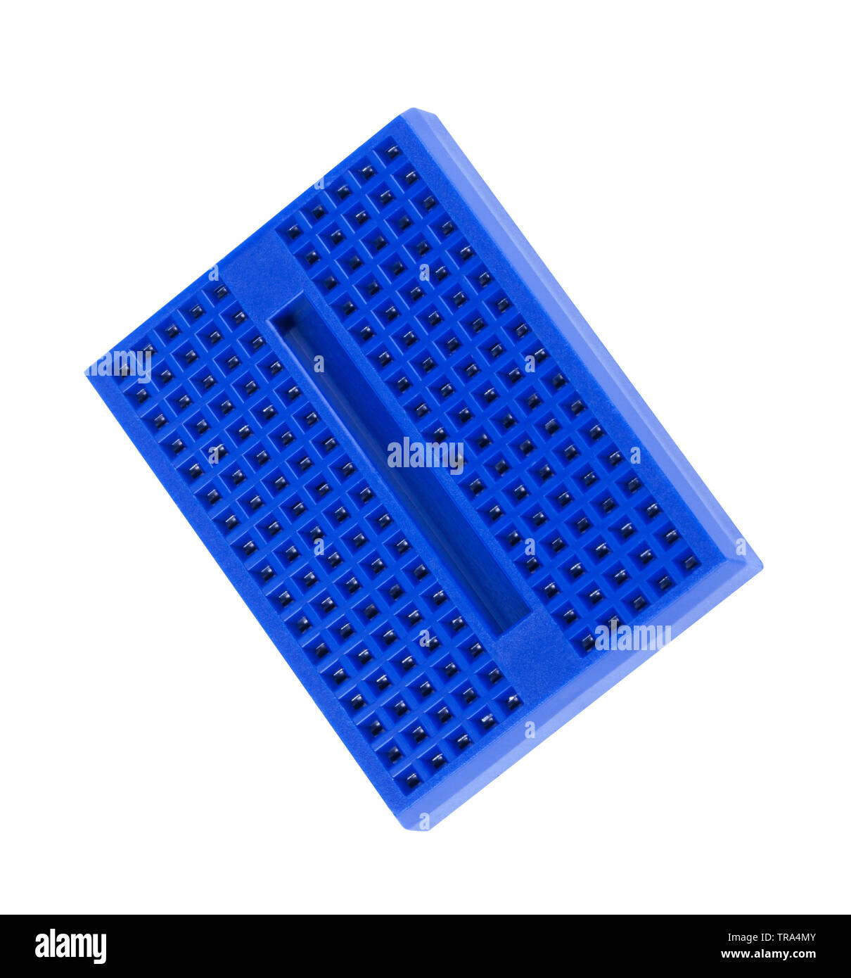 Mini Solderless Prototype Breadboard isolated Stock Photo - Alamy