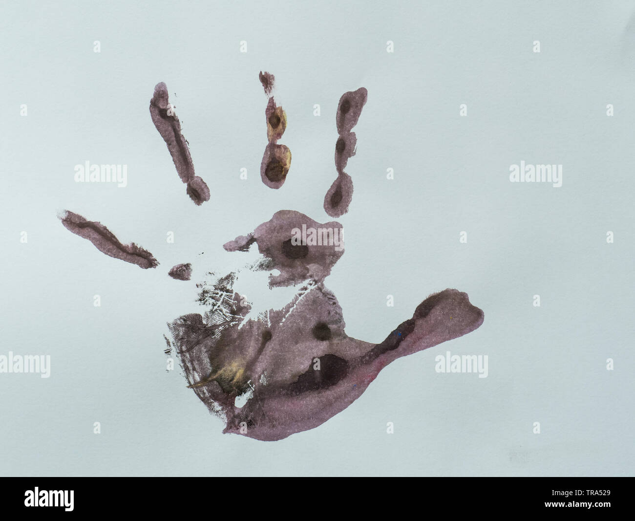 Hand print colour paper hi-res stock photography and images - Alamy