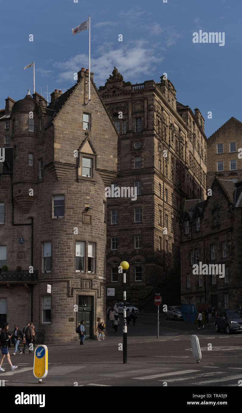 Cockburn street, winding down from the Royal Mile, is at the heart of ...