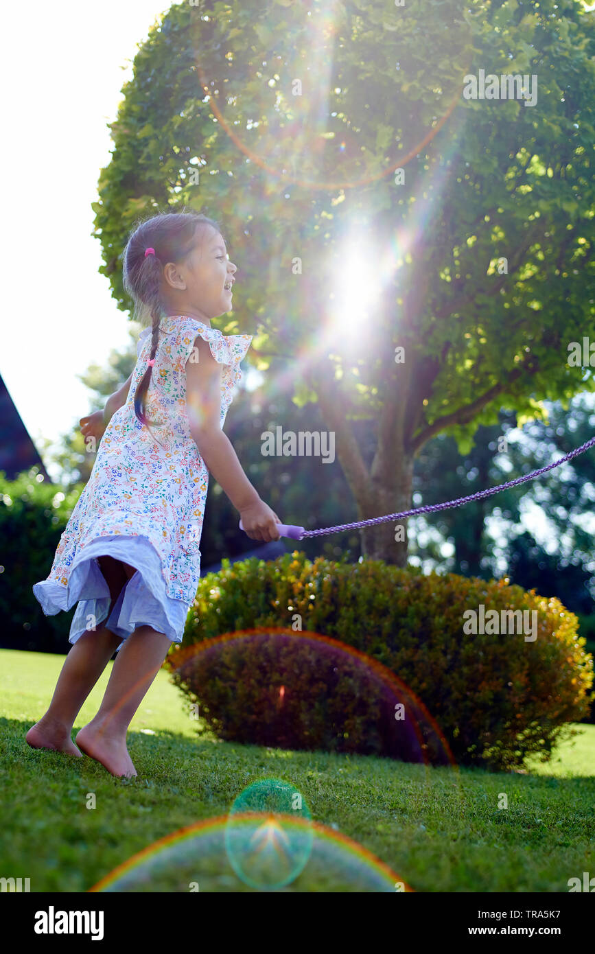 Girls Skipping High Resolution Stock Photography and Images - Alamy