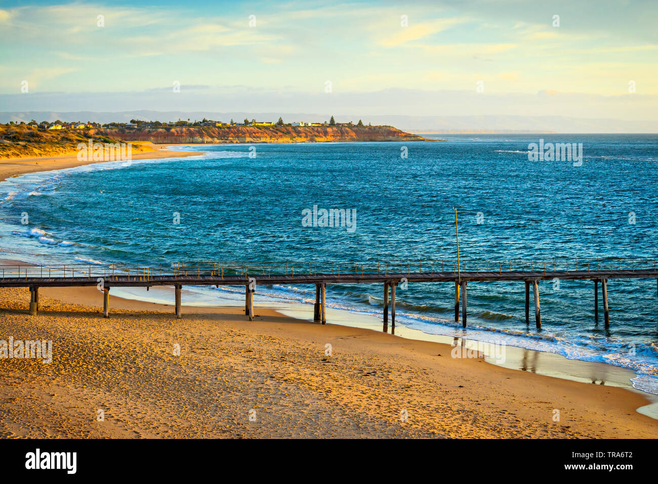 Port noarlunga beach from the sea hi-res stock photography and images ...