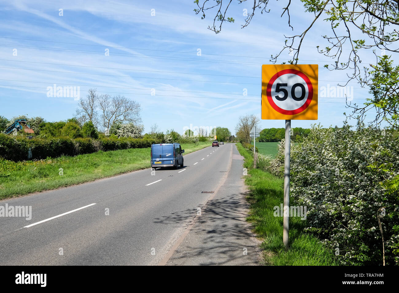 50 speed limit hi-res stock photography and images - Alamy