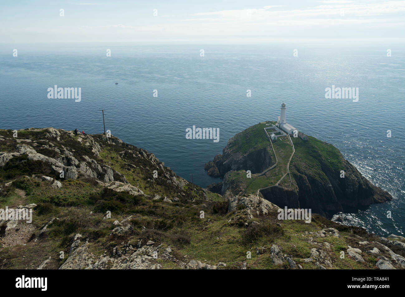 South Stack Lighthouse - Anglesey, Wales, UK Stock Photo - Alamy