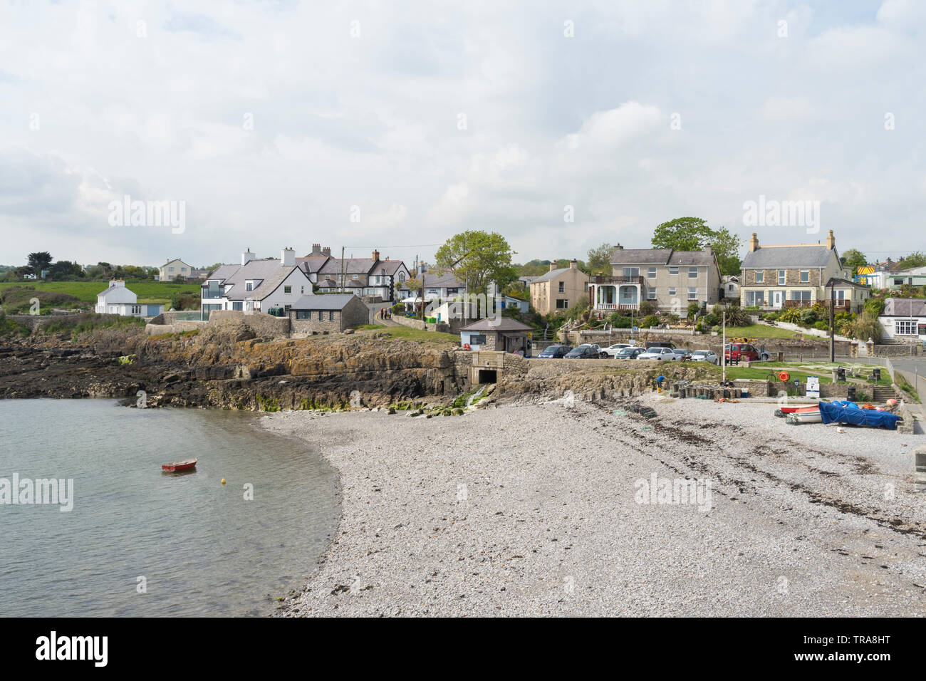 Beach at moelfre hi-res stock photography and images - Alamy