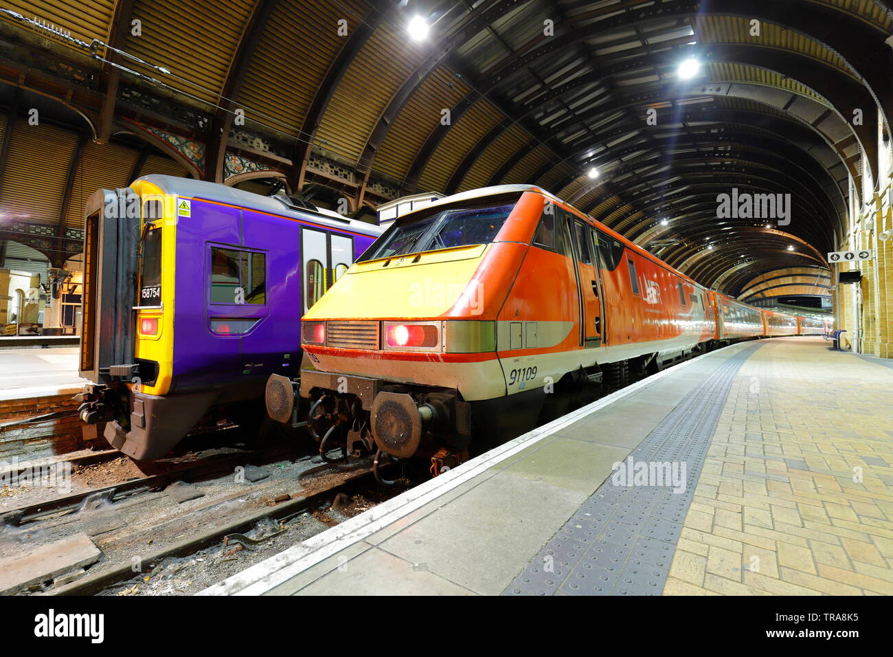 Lner york train station hi-res stock photography and images - Alamy