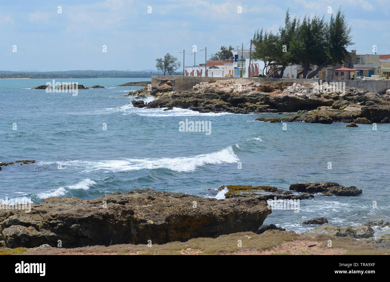 Gibara old town, Holguín province, Southern Cuba Stock Photo - Alamy