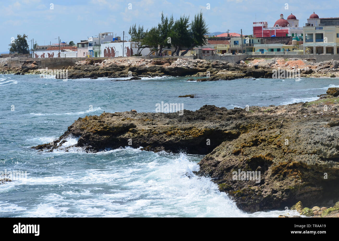 Gibara old town, Holguín province, Southern Cuba Stock Photo - Alamy