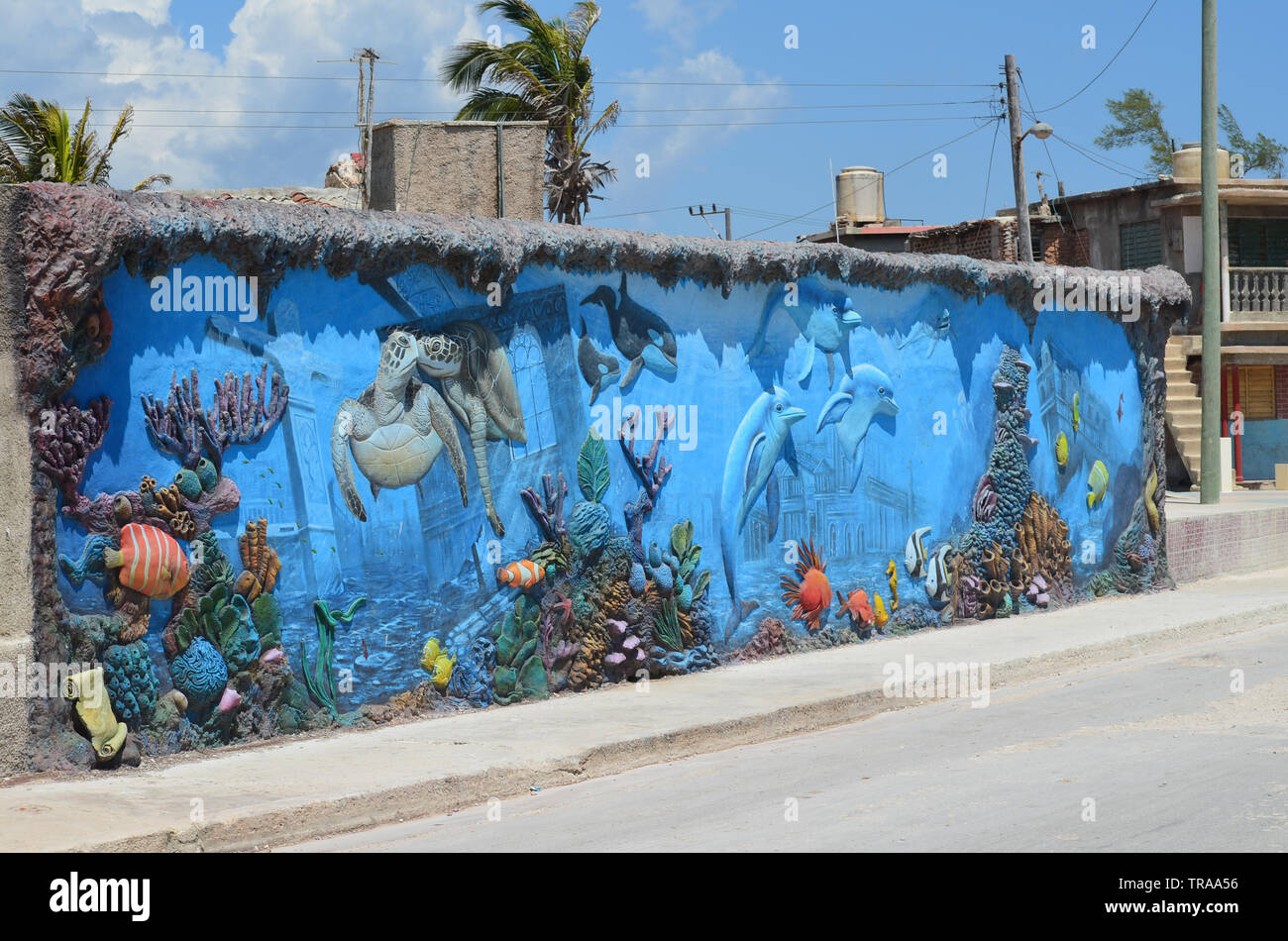 Gibara old town, Holguín province, Southern Cuba Stock Photo - Alamy