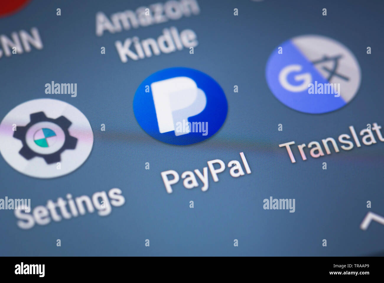 Paypal logo hi-res stock photography and images - Alamy