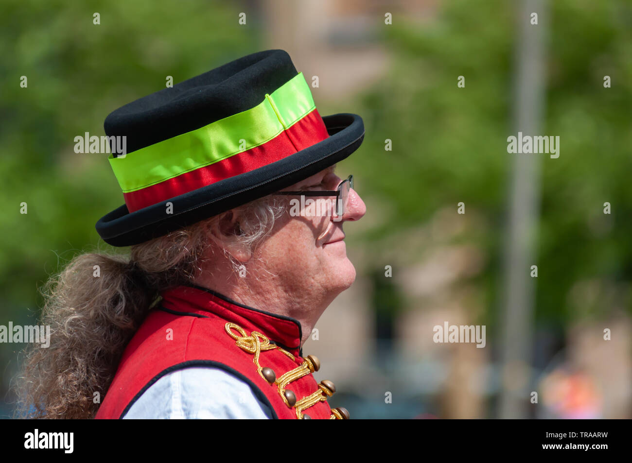 Glasgow, Scotland, UK. 1st June, 2019: The entertainer called The Magic ...