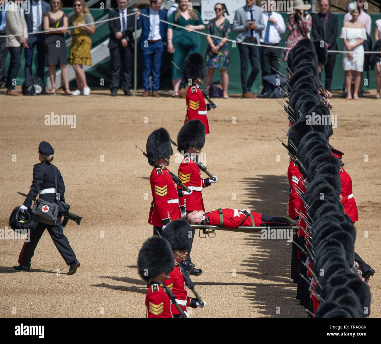 Guardsman fainted hi-res stock photography and images - Alamy