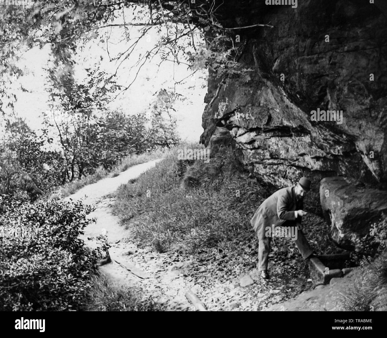 Edge Well, Alderley Stock Photo - Alamy